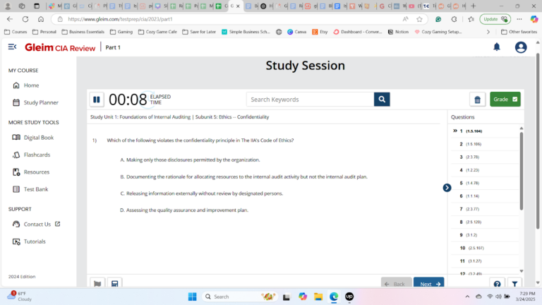 Gleim CIA Review: Good Fit for Your Exam Prep?