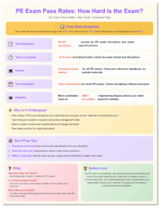 What You Should Know About PE Exam Pass Rates