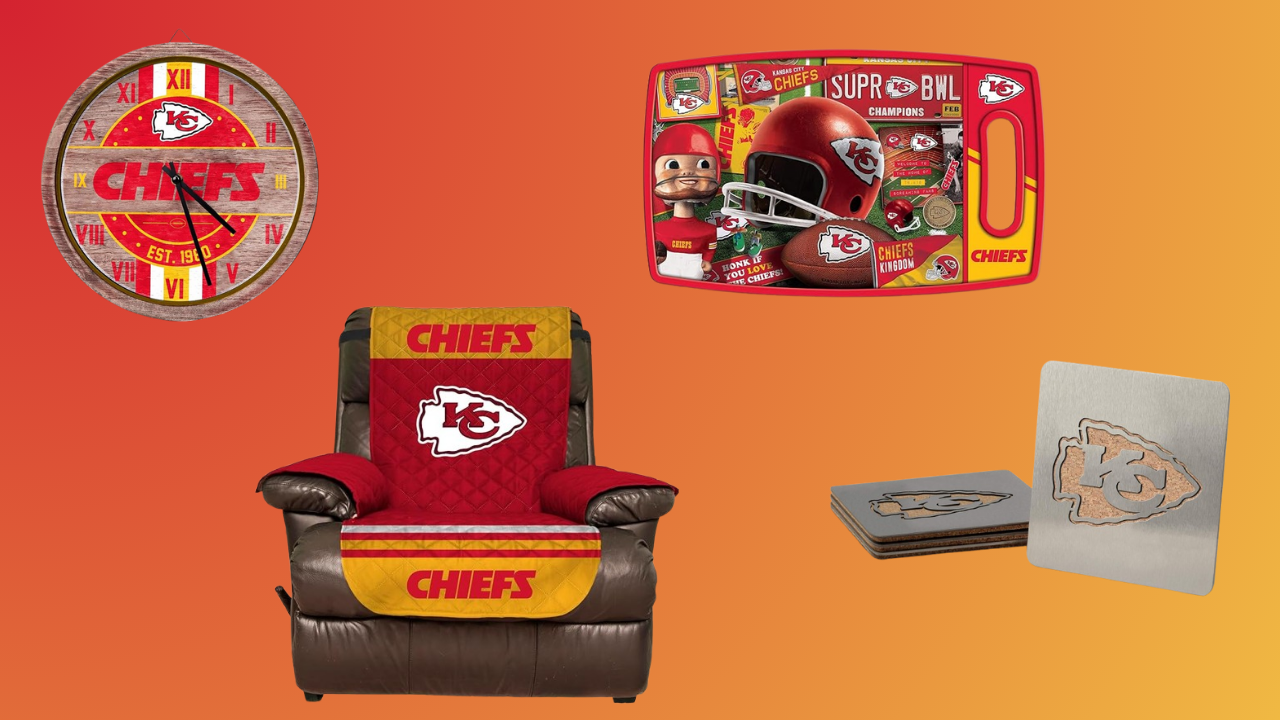 13 Kansas City Chiefs-Themed Home Decor Items You'll Love