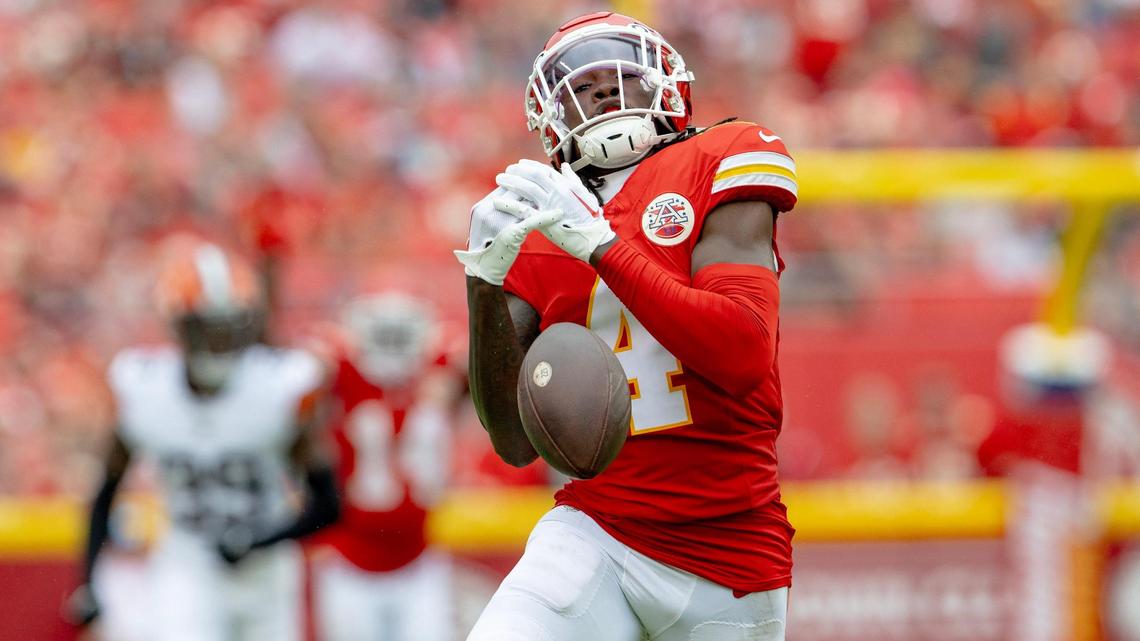 Rashee Rice dropping passes during preseason with KC Chiefs | Kansas ...