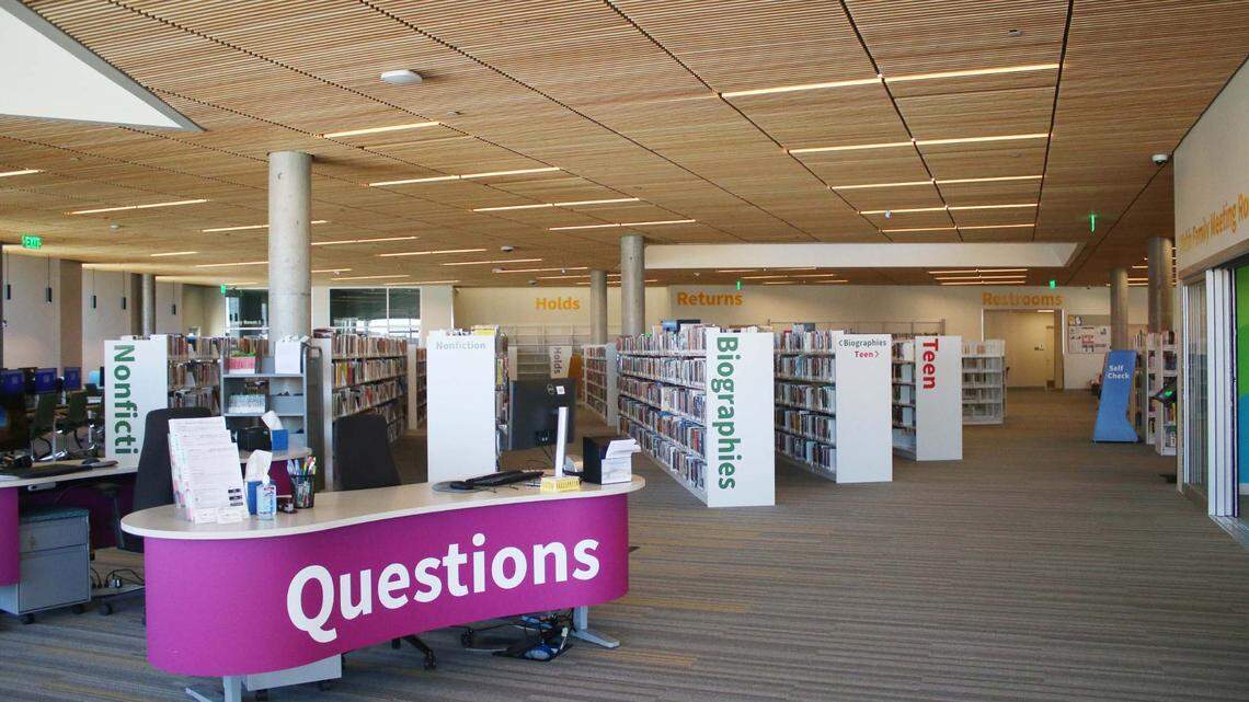 Take a look at the new Merriam Plaza library branch | Kansas City Star