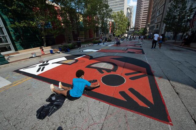 Photos, video of Black Lives Matter murals in Kansas City | Kansas City ...