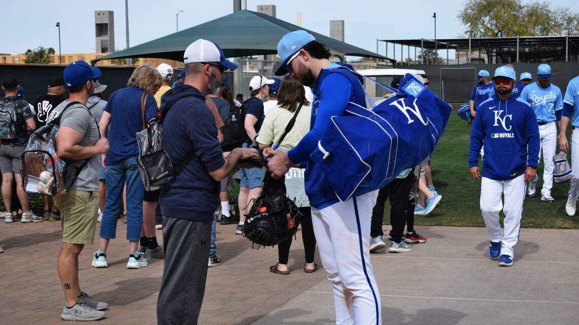 Royals have top-100 MLB prospect in camp for spring training | Kansas ...
