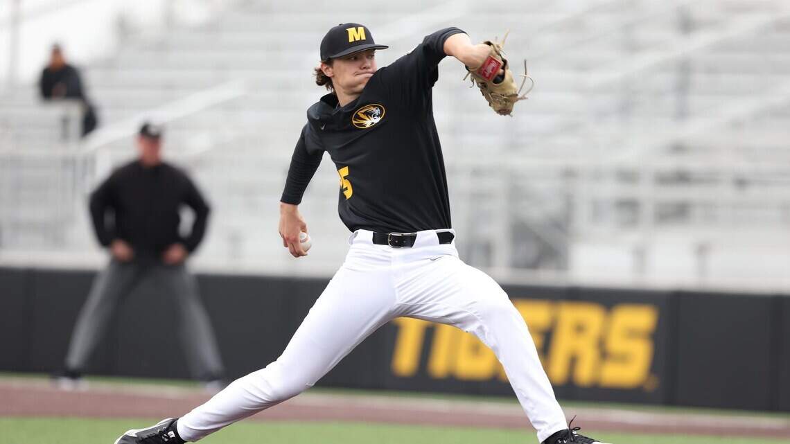 NY Mets pick Missouri pitcher Austin Troesser 2023 MLB Draft | Kansas ...