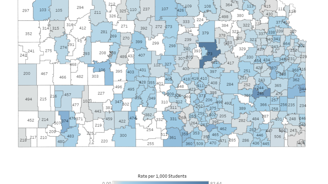 Kansas data shows COVID rates in school districts | Wichita Eagle
