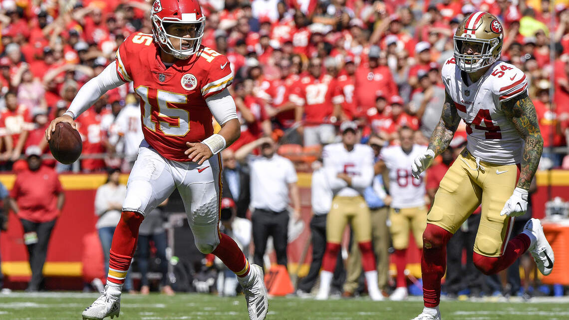 NFL’s Next Gen Stats visualization of Mahomes’ crazy TD pass | Kansas ...