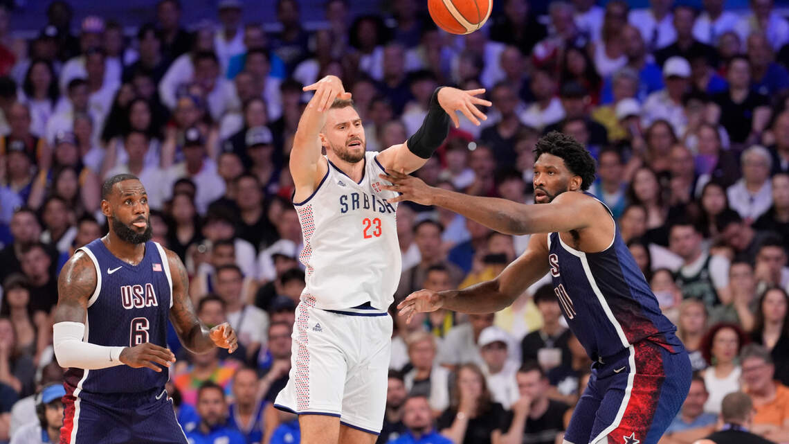 Joel Embiid booed at Olympics debut with Team USA basketball | Kansas ...