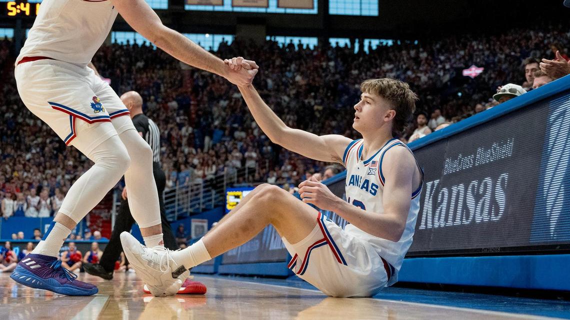 KU basketball’s Johnny Furphy grew up swimming with sharks | Kansas ...