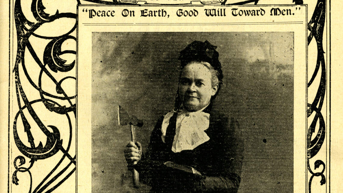 KCQ: Did Carry Nation bust Kansas City saloons with hatchet? | Kansas ...