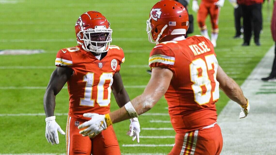 One stat shows Chiefs have best receiving duo in NFL history | Kansas ...