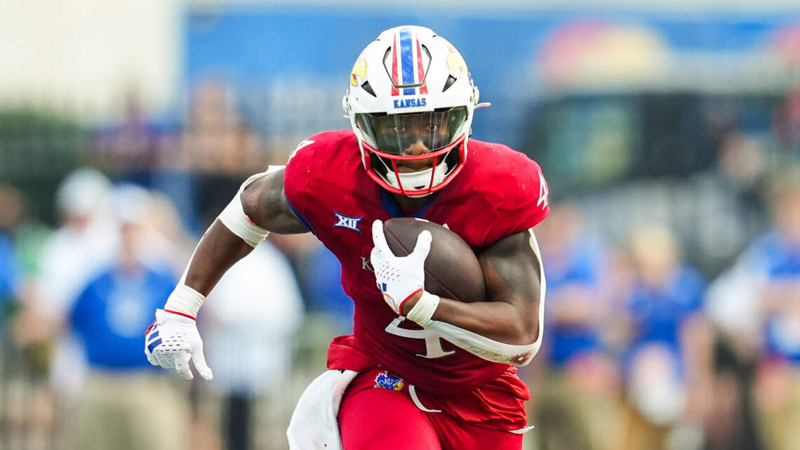 Kansas Jayhawks running back Devin Neal on KU and NFL Draft | Kansas ...