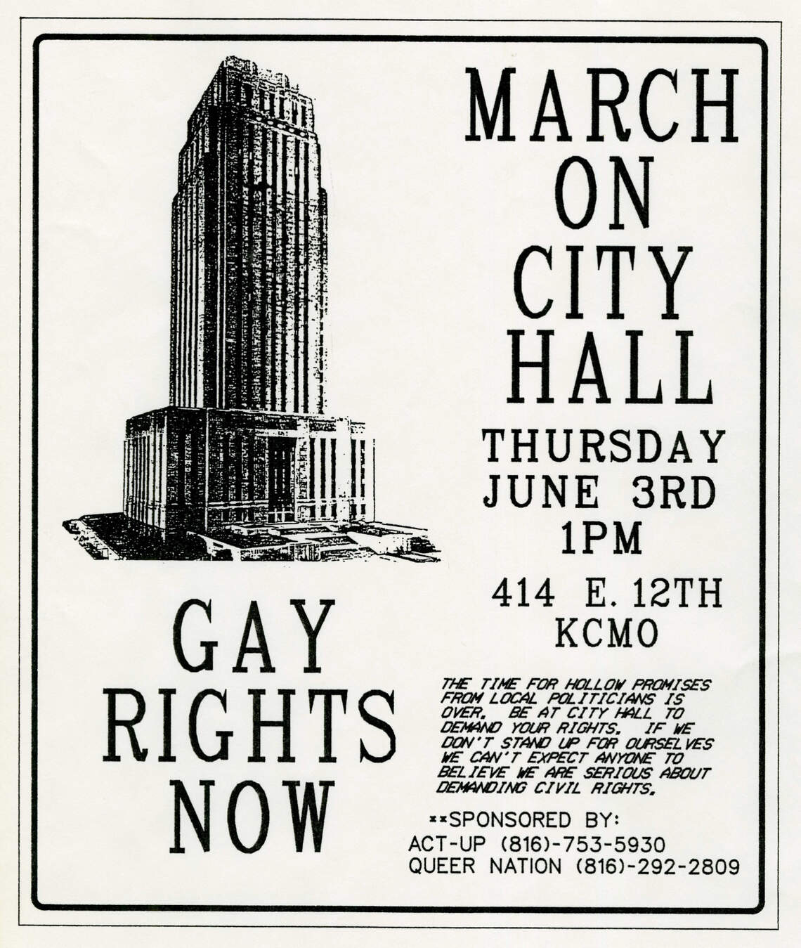 ACT-UP KC: A history of HIV/AIDS activism in Kansas City | Kansas City Star