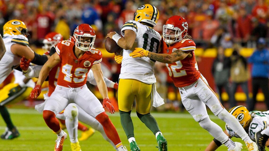 KC Chiefs’ snap counts vs. Packers in Week 9 NFL: analysis | Kansas ...