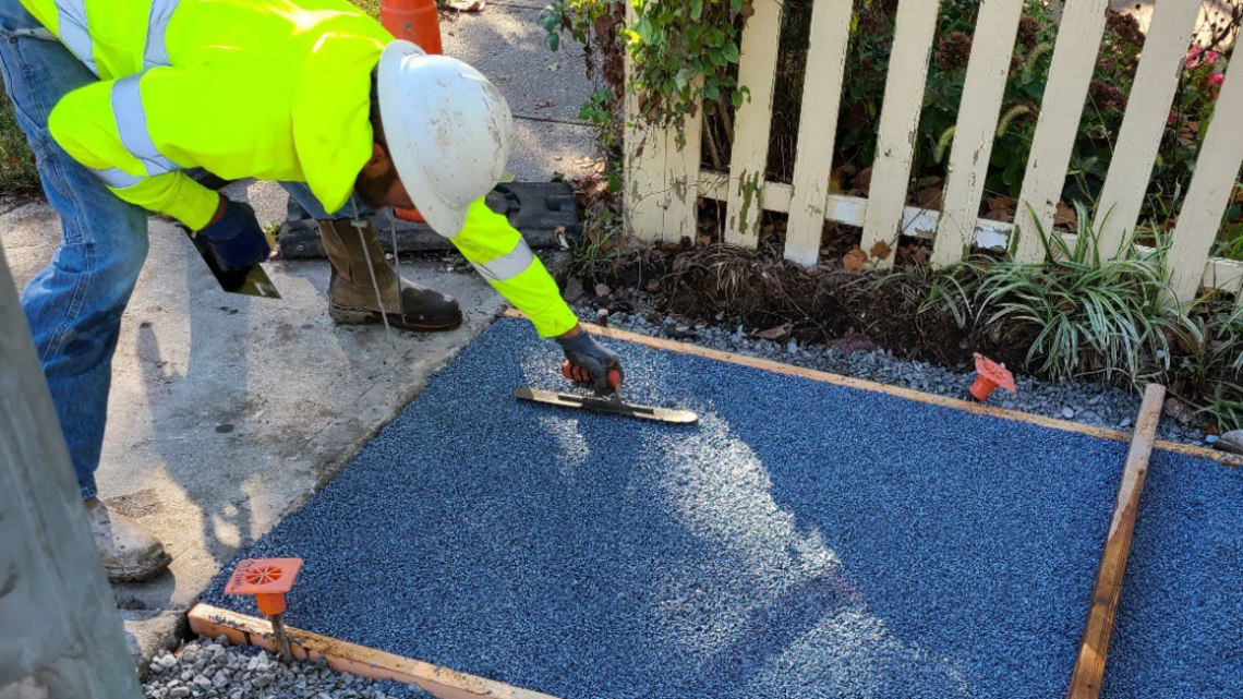 Why and where Kansas City is installing rubber sidewalks | Kansas City Star