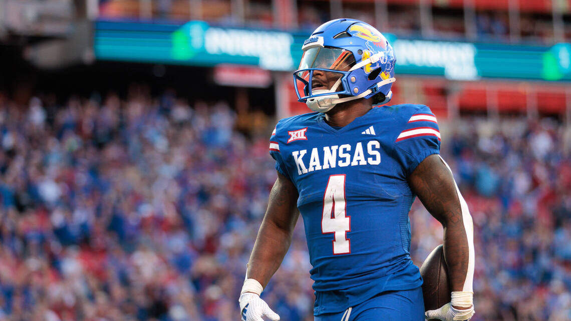 Kansas football’s Devin Neal tied major record vs. Houston | Wichita Eagle