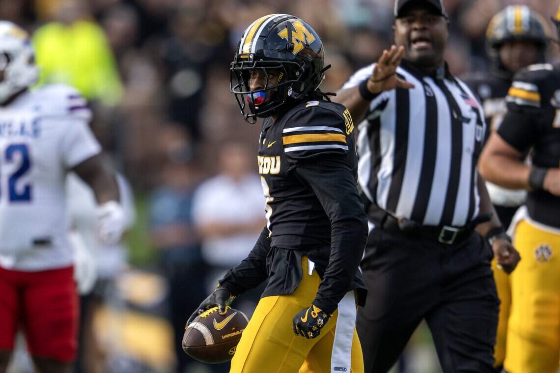 How Missouri receiver Kevin Coleman Jr. honors late brother | Kansas ...