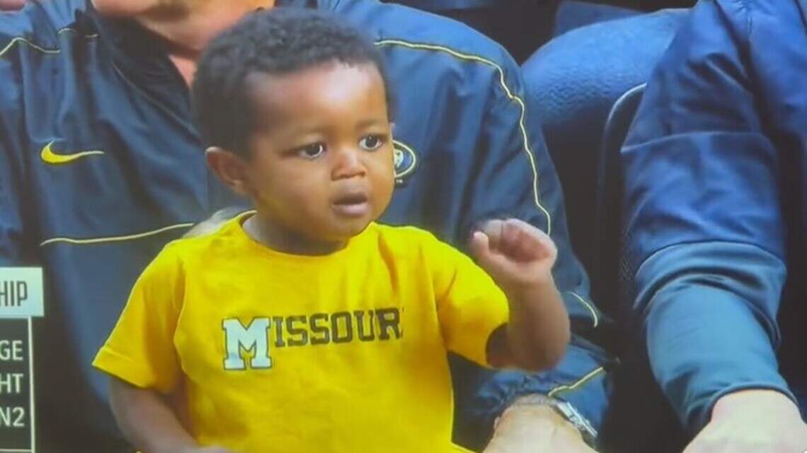 Mizzou fans melt at sight of Dennis Gates’ son at NCAA tourney | Kansas ...