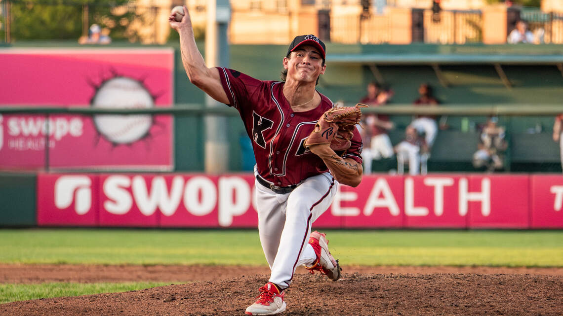 Nate Tellier pitching well for Kansas City Monarchs baseball | Kansas ...