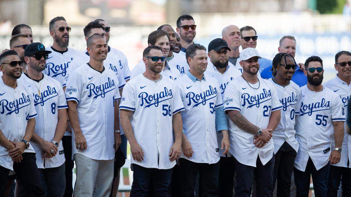 KC Royals honor 2014 AL champs in ceremony in KC on 5/17/24 | Wichita Eagle