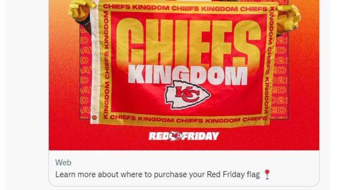 How to purchase Chiefs 2022 Red Friday Flags: Locations, cost | Kansas ...