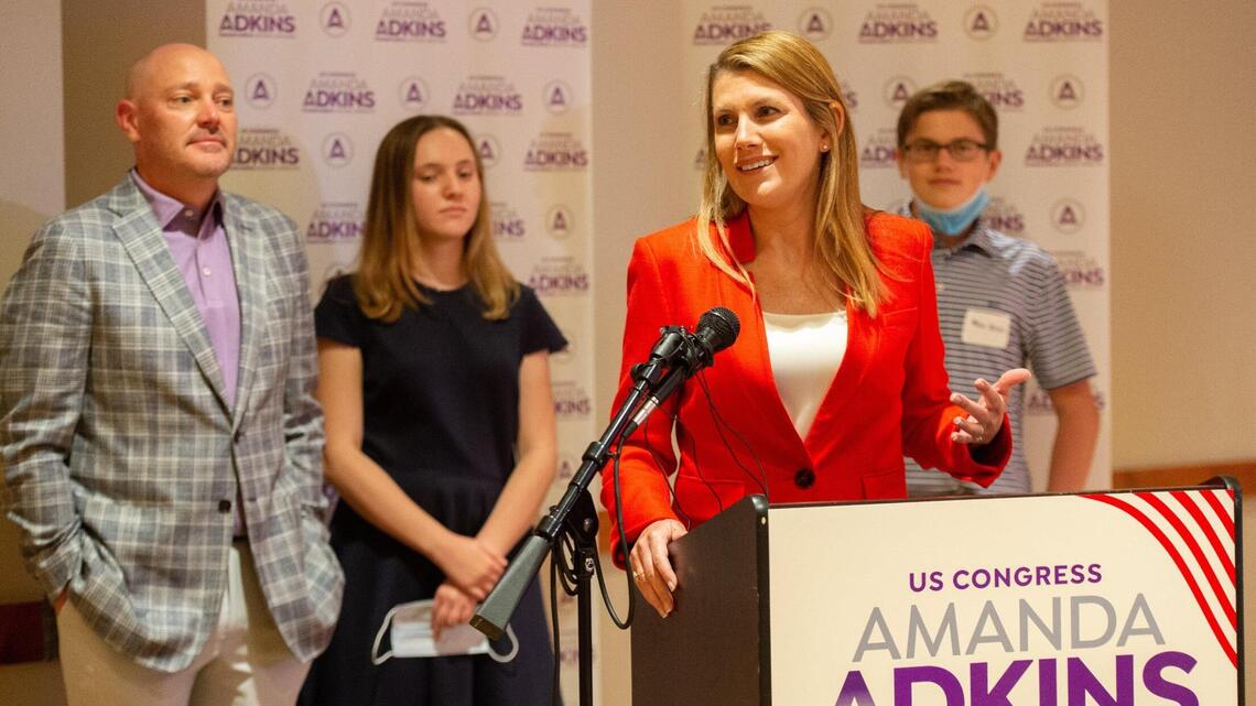 Amanda Adkins says she’ll run against Sharice Davids again | Kansas ...
