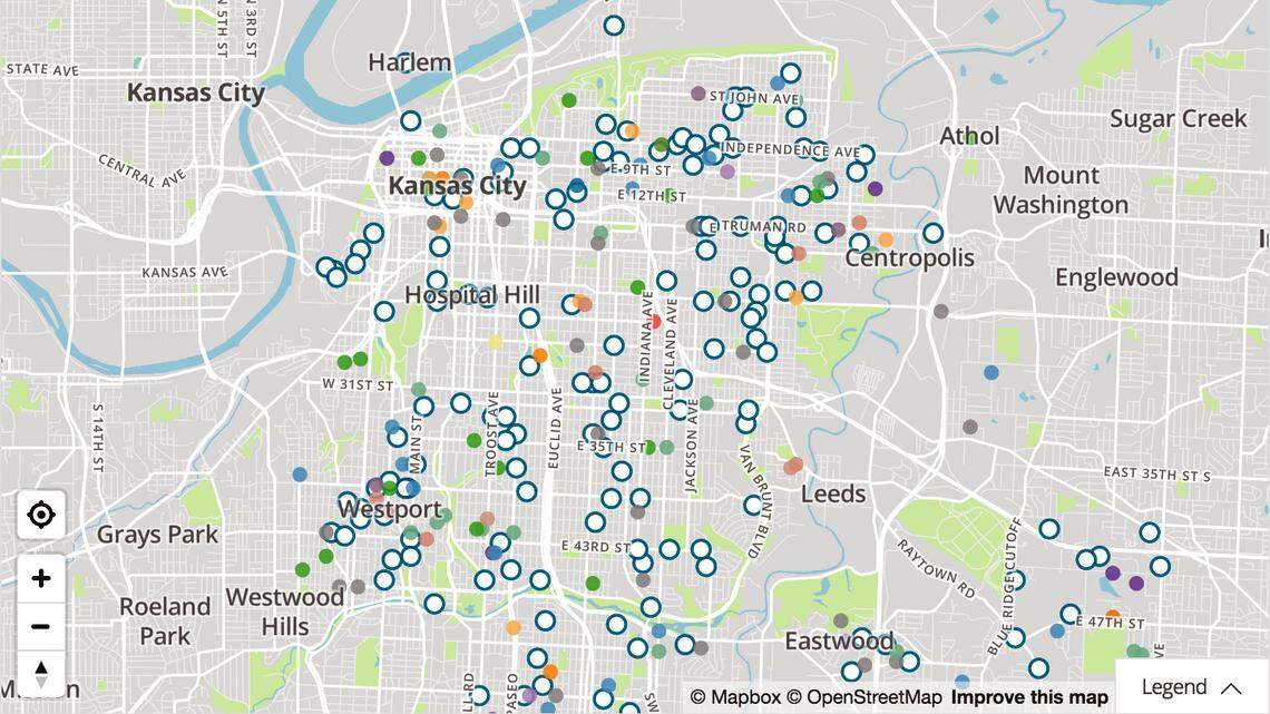 Data: Searchable map shows crime locations in Kansas City | Kansas City ...