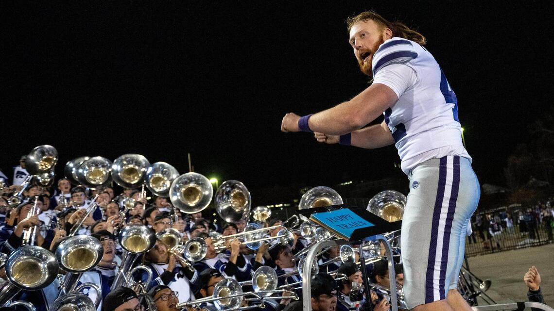 This K-State football player leads celebrations with band | Wichita Eagle