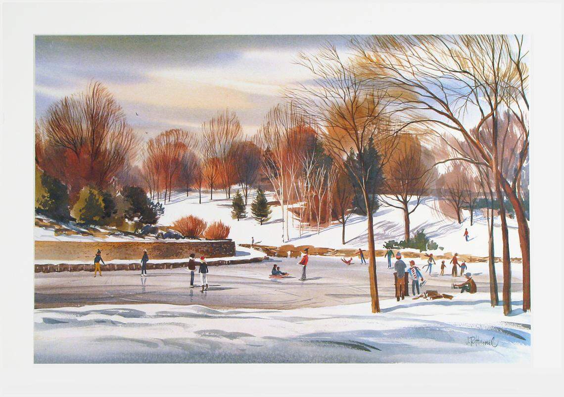 J.R. Hamil, painter of Kansas City landscapes, dies at 84 | Kansas City ...