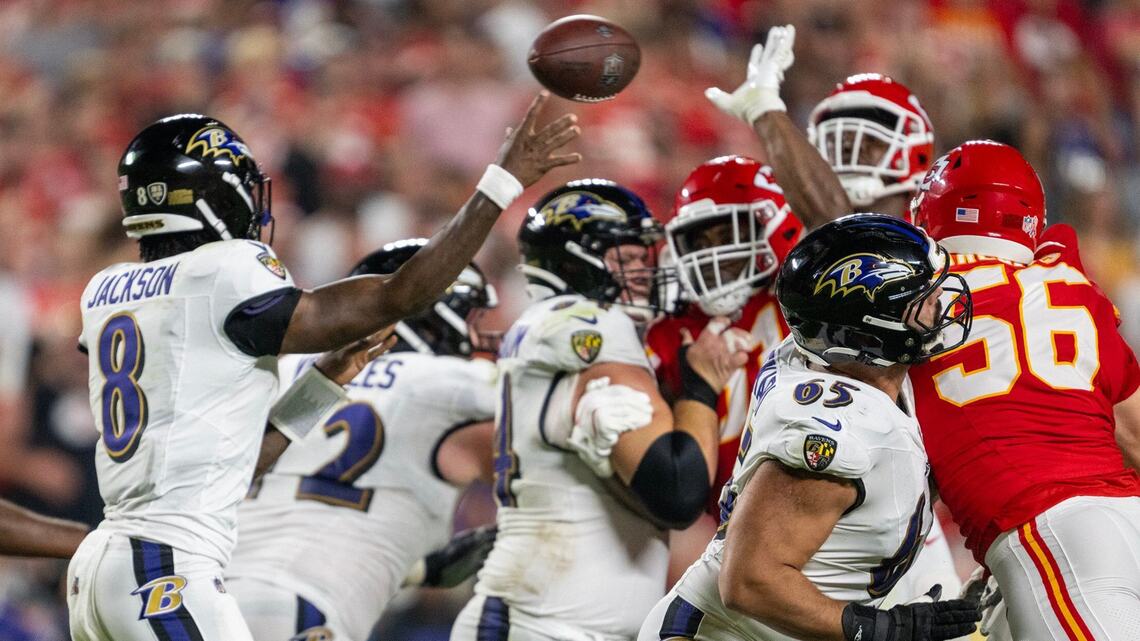 Grades for KC Chiefs’ NFL season opener vs. Baltimore Ravens | Kansas ...