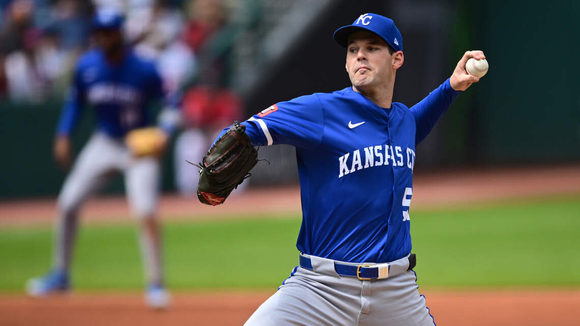 Cole Ragans ties strikeout mark in Royals’ win vs. Guardians | Kansas ...
