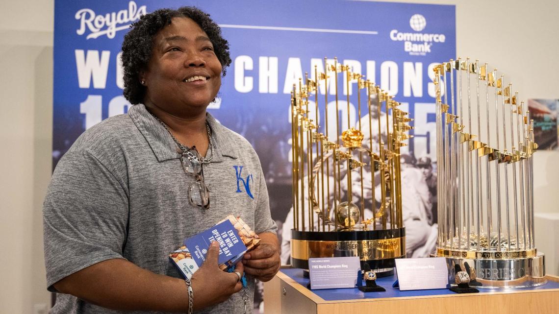 Royals Hall of Fame items on display in downtown display | Kansas City Star