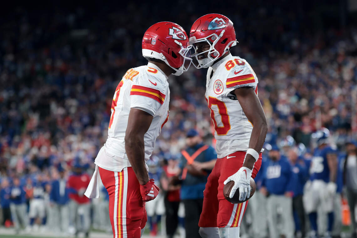 Chiefs beat Giants 22-9 with Tyquan Thornton terrific catch | Kansas ...