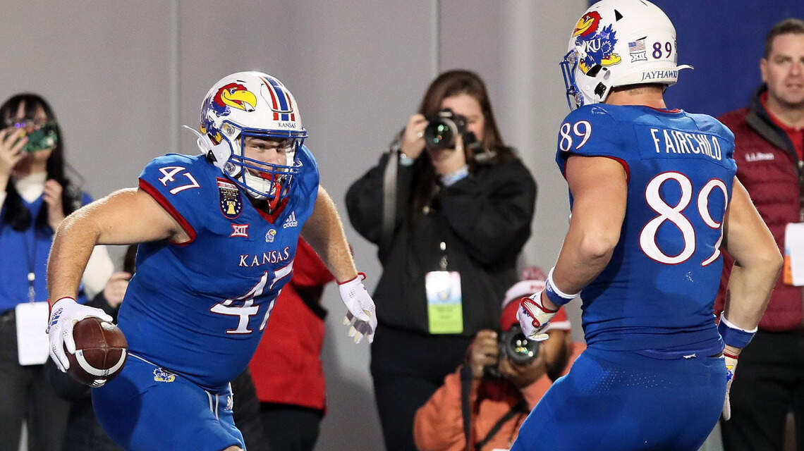 After leading Big 12 in touchdowns. KU TEs seek 2023 encore | Kansas ...