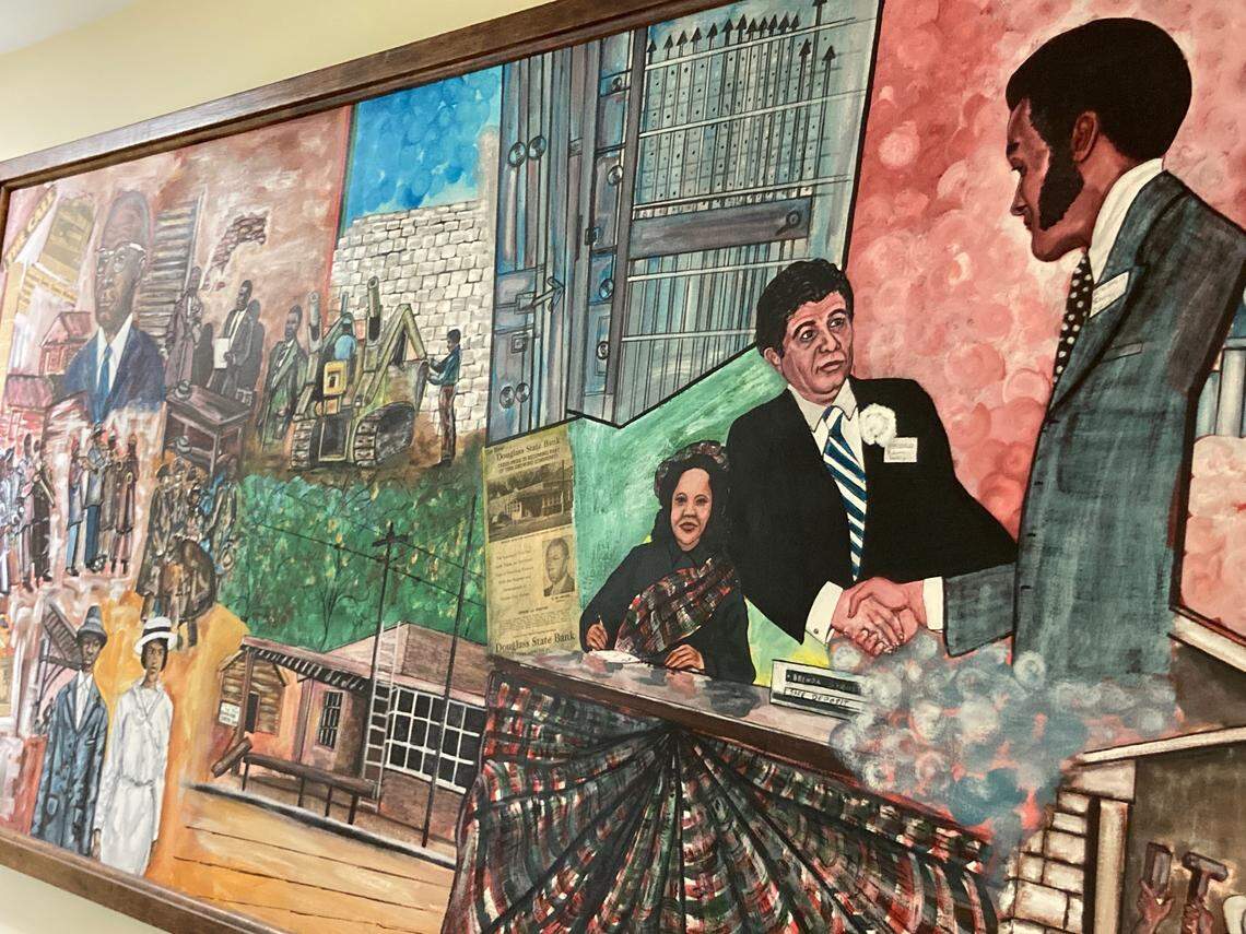 Mural at museum celebrates first Black-owned bank in Kansas | Wichita Eagle