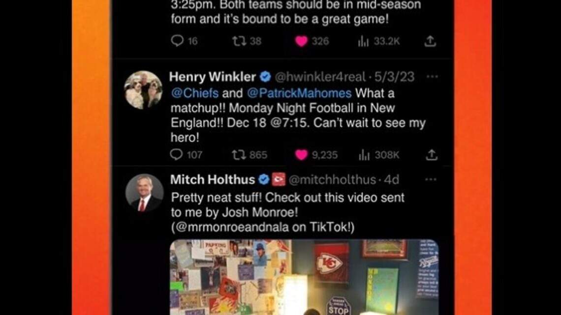 Patrick Mahomes’ phone used for Chiefs schedule release video | Kansas ...