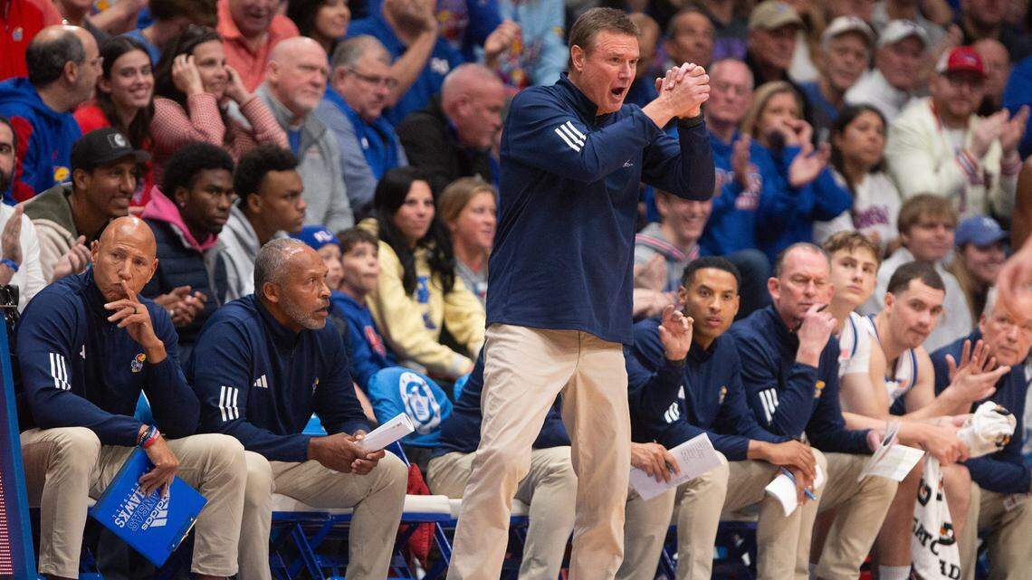 KU basketball coach Bill Self praises Jayhawks’ win vs. OU | Kansas ...