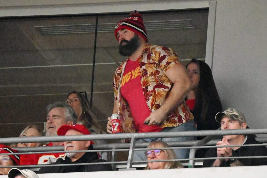 Jason Kelce’s memorable moments as a Kansas City Chiefs fan | Kansas ...