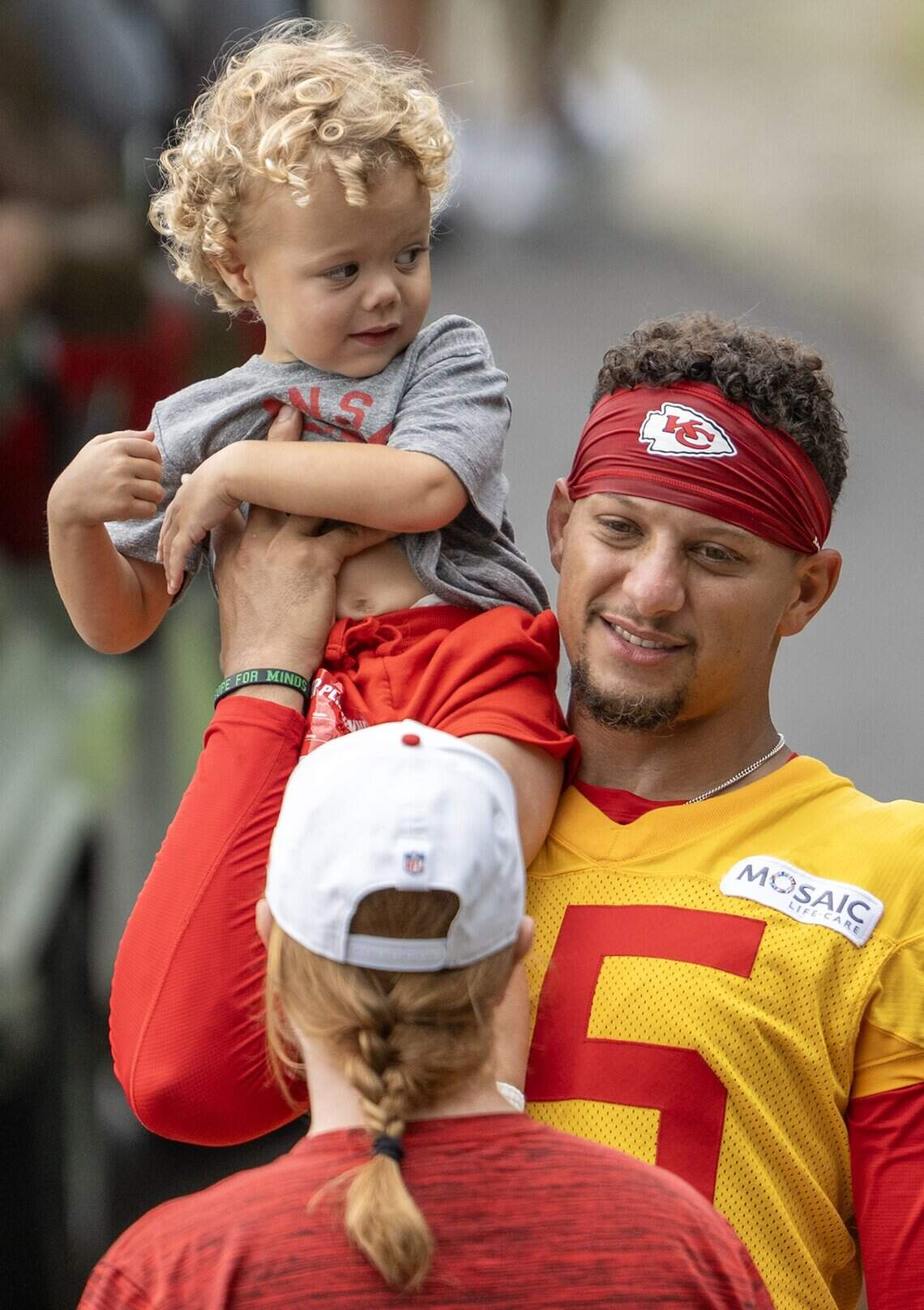 Patrick Mahomes’ family visited Chiefs camp. See the photos | Kansas ...