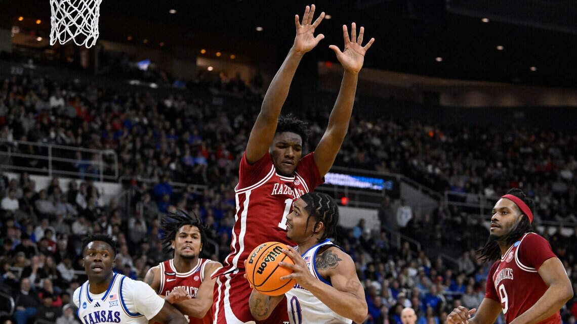 Kansas basketball loses to Arkansas in NCAA Tournament recap | Kansas ...