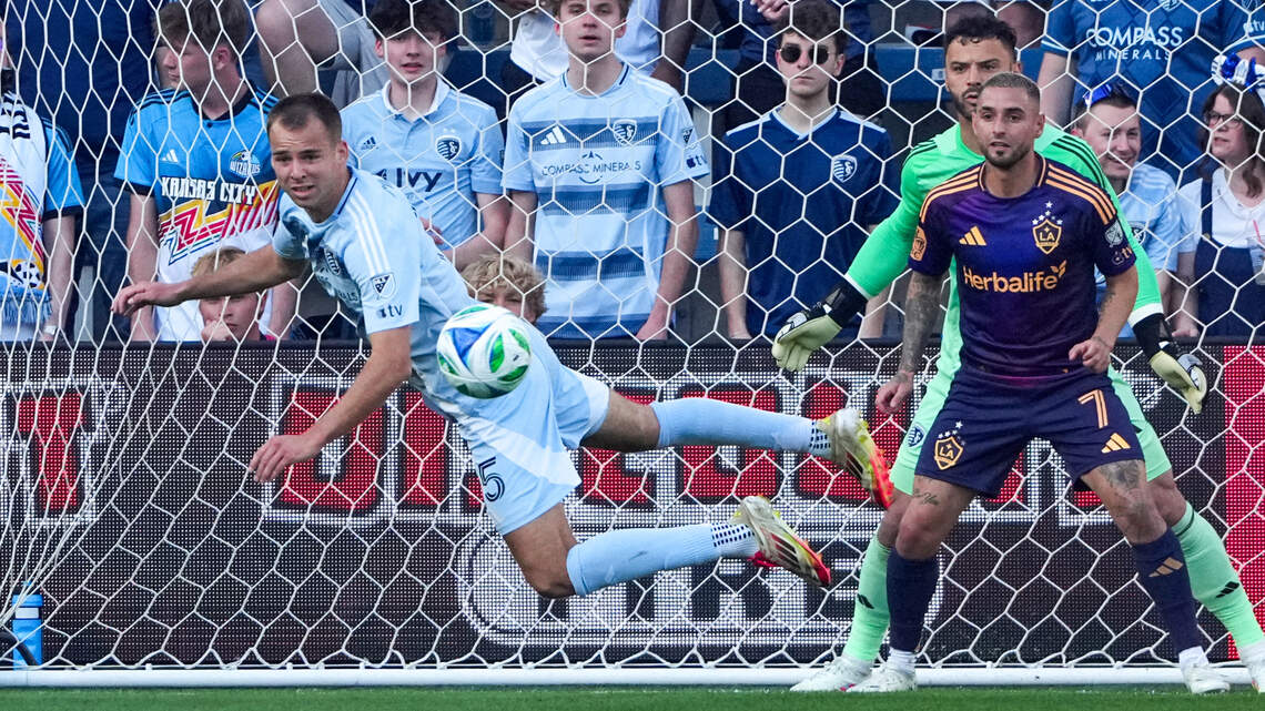 Sporting KC played an MLS soccer match vs. LA Galaxy 5/4/25 | Kansas ...