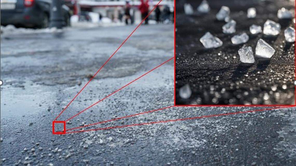 How to safely salt icy sidewalks without harming our water | Kansas ...