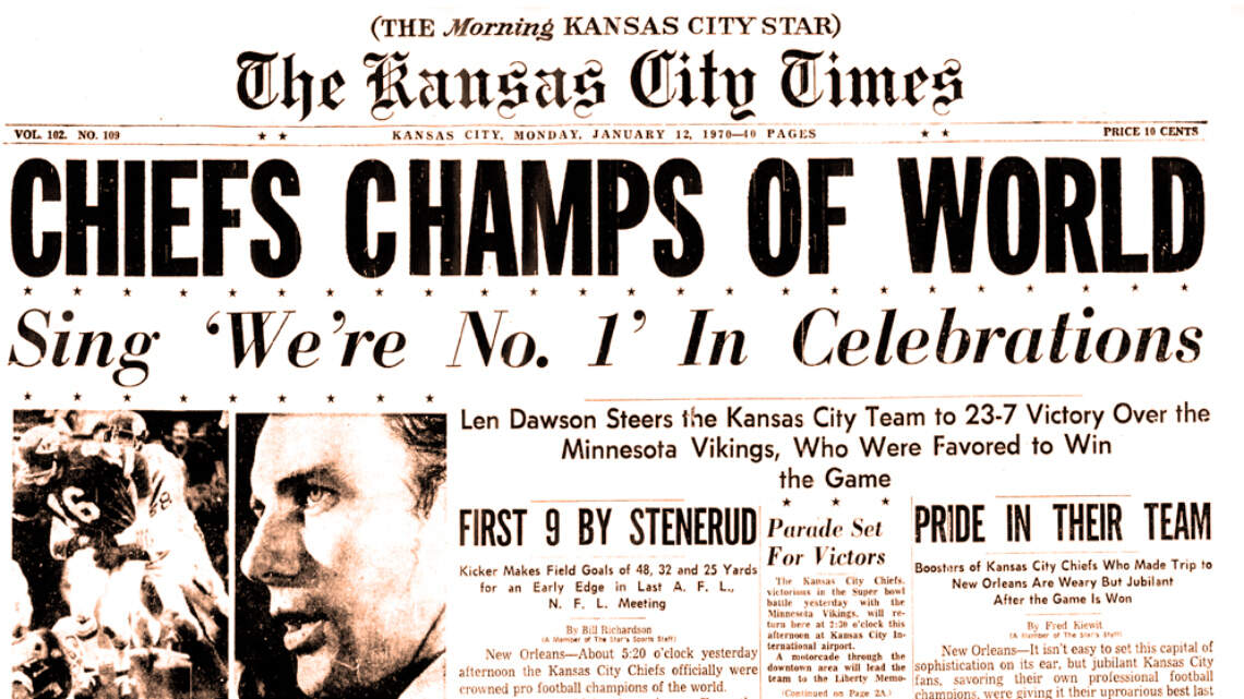 How the 1969 Chiefs were built into Super Bowl IV champions | Kansas ...