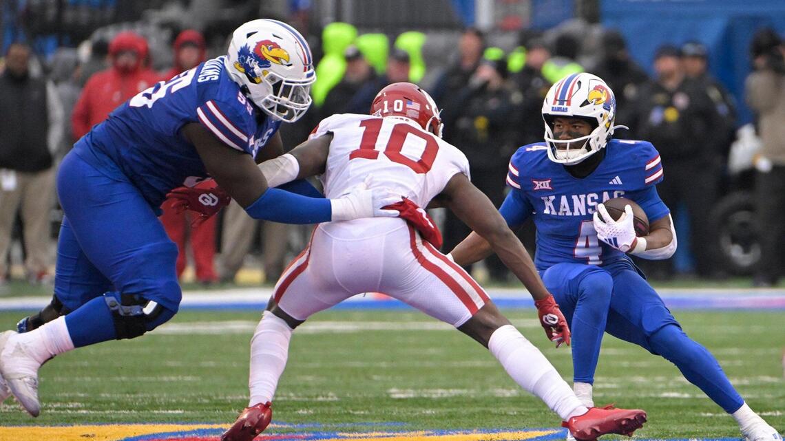 Kansas football grades, analysis from upset win vs. Oklahoma | Kansas ...