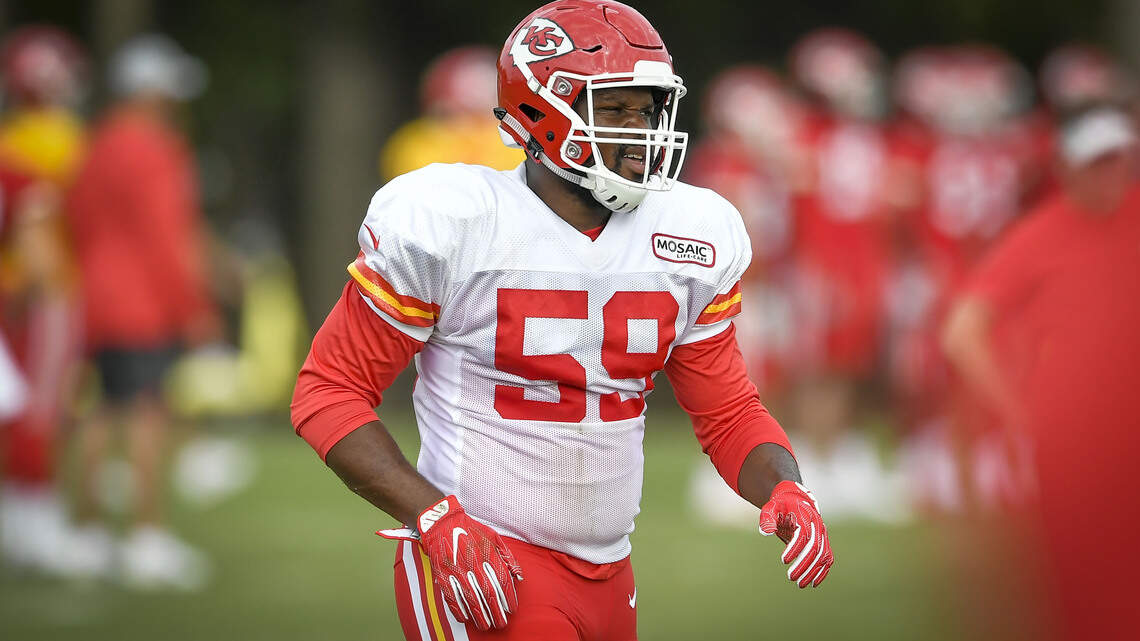 Kansas City Chiefs’ ILB Reggie Ragland makes practice debut | Kansas ...
