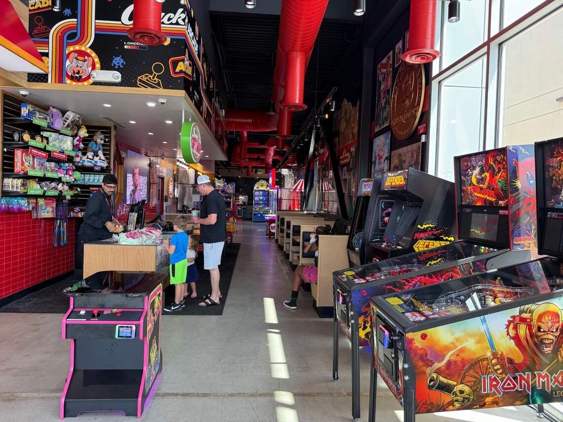 Adult Chuck E. Cheese opens in Kansas City: Chuck’s Arcade | Kansas ...