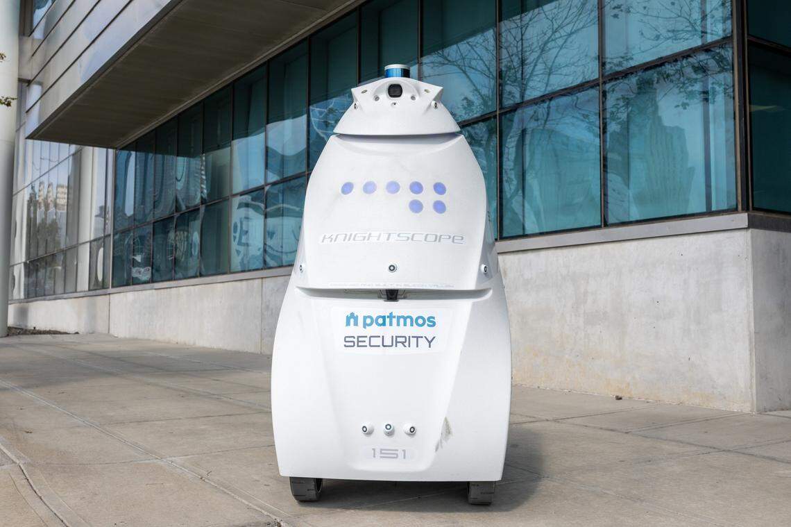 A security robot is attempting to deter crime in downtown KC | Kansas ...