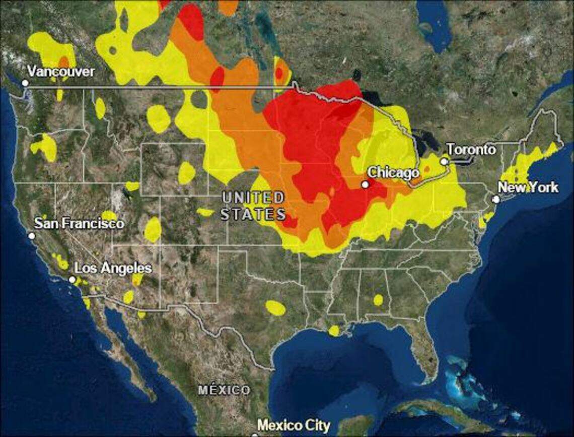 Smoke from Canadian wildfires is impacting Kansas City air | Kansas ...