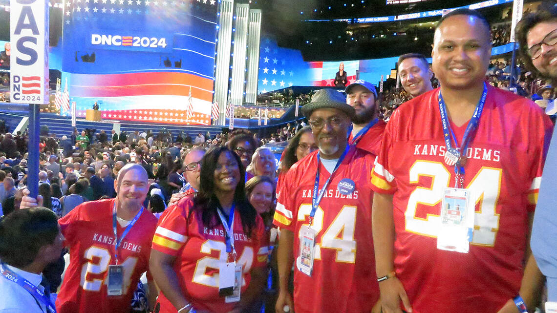KS delegates wore KC Chiefs clothes at Democratic convention | Wichita ...