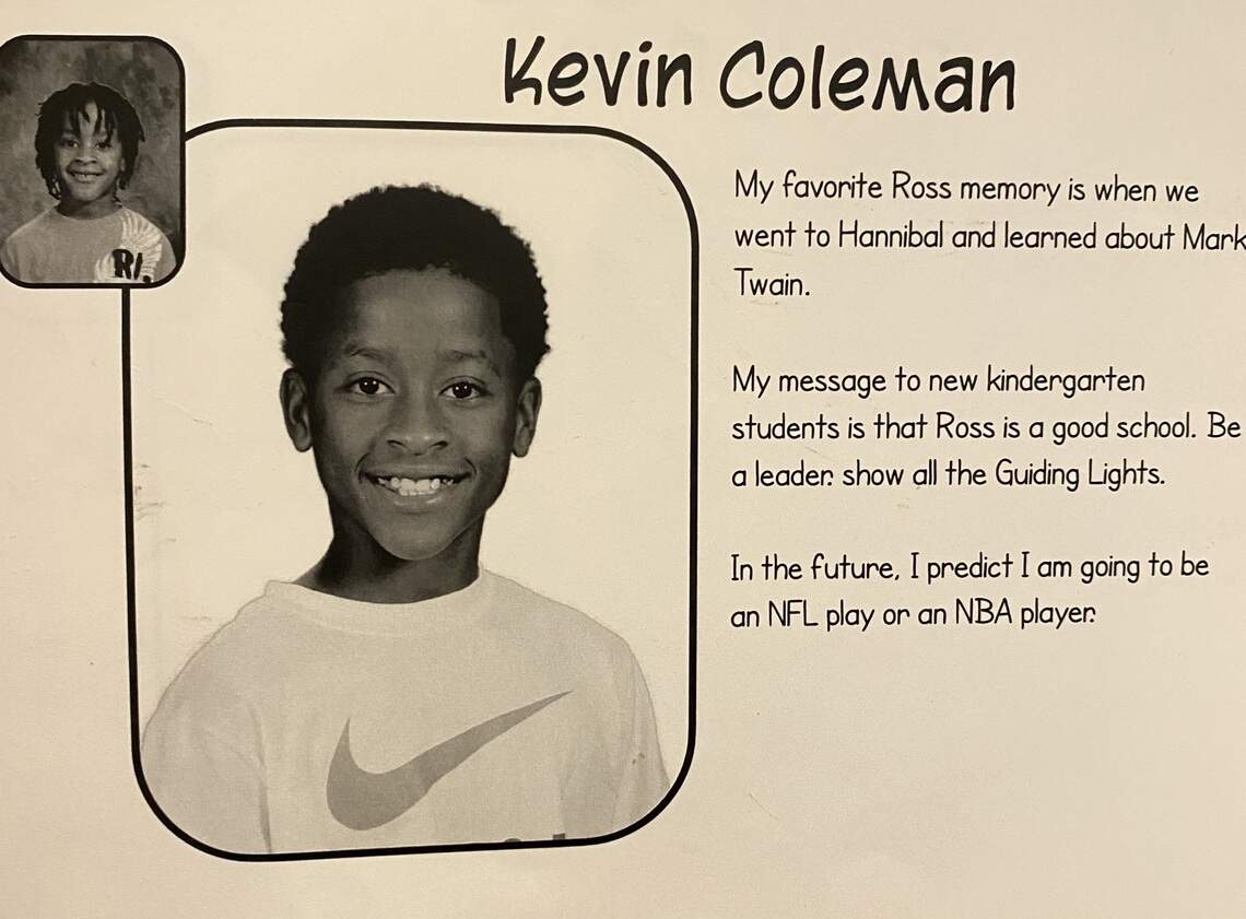 How Missouri receiver Kevin Coleman Jr. honors late brother | Kansas ...