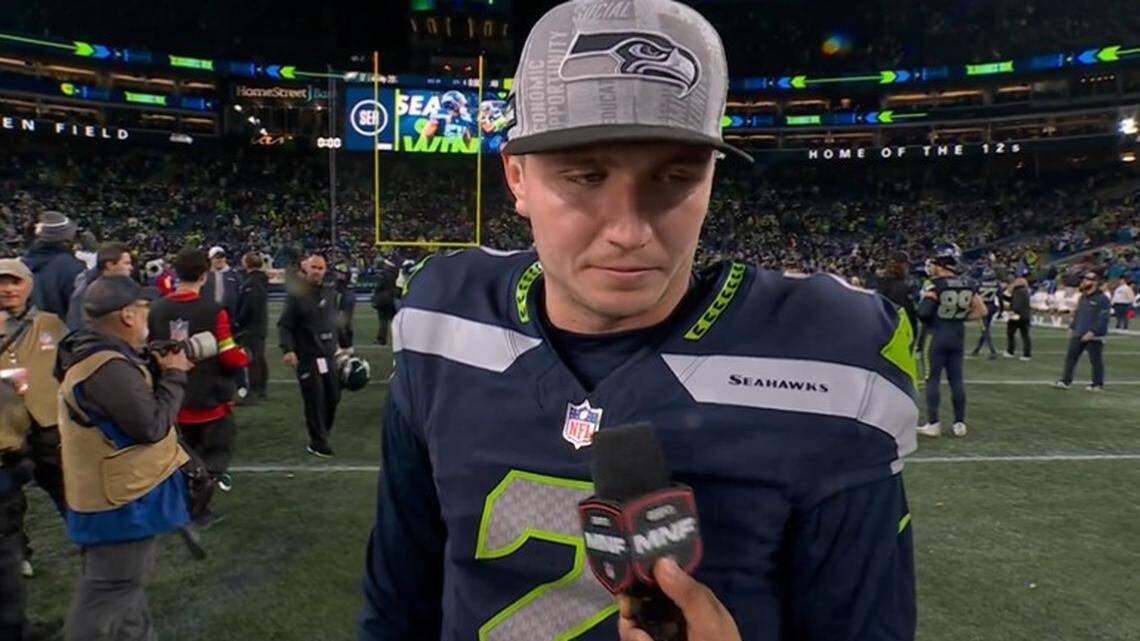 Why Seahawks’ Drew Lock got emotional in postgame interview | Kansas ...